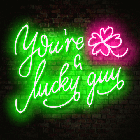 Lucky Girl Good Luck GIF - Find & Share on GIPHY