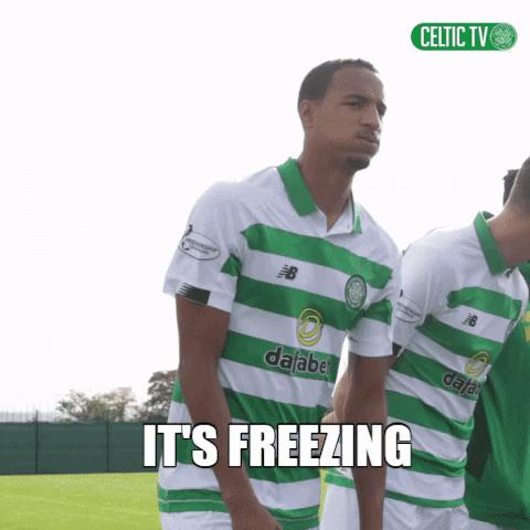 Freezing Scottish Football GIF by Celtic Football Club - Find & Share ...
