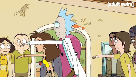 Rick And Morty Dance Gif