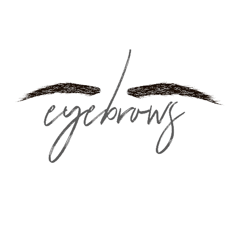Eyebrows Microblading Sticker by ScalpaShop for iOS & Android | GIPHY