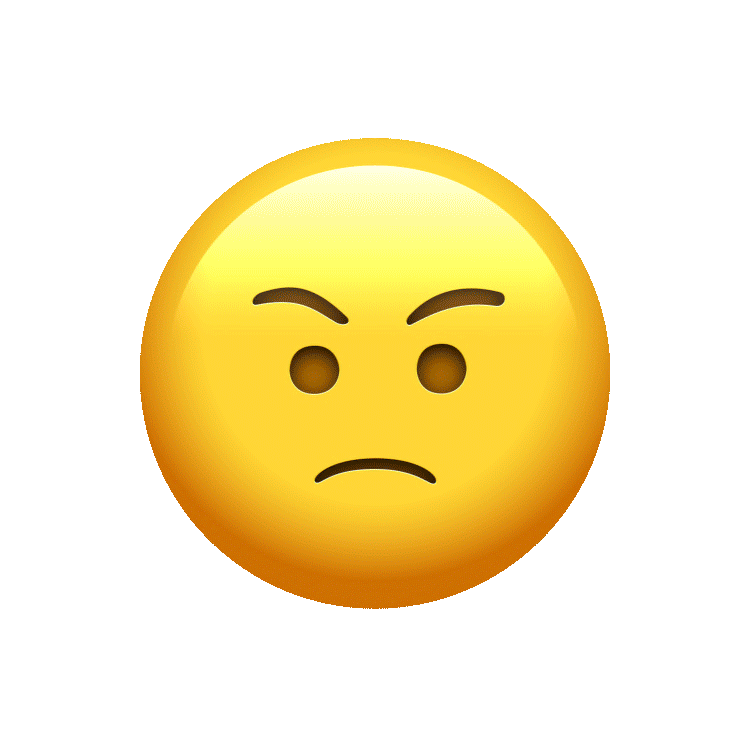 Angry Face Sticker for iOS & Android | GIPHY