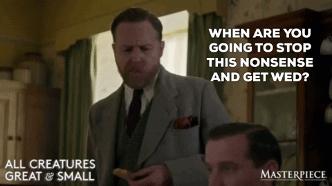 Get Married Marriage GIF by MASTERPIECE | PBS - Find & Share on GIPHY