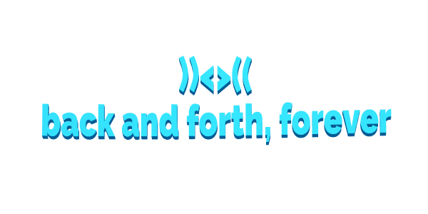 Back And Forth Forever Sticker by Justin for iOS & Android | GIPHY