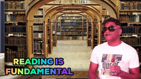Reading Is Fundamental GIFs - Get the best GIF on GIPHY