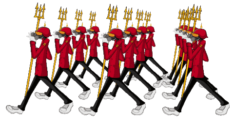 March Marching Sticker for iOS & Android | GIPHY
