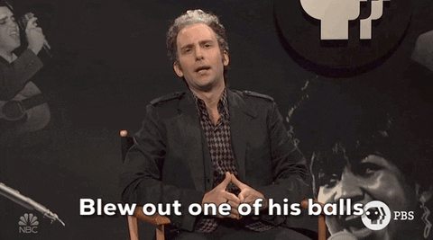 Blew Out One Of His Balls GIFs - Get the best GIF on GIPHY