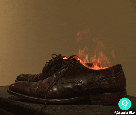 Fire Shoes GIFs - Get the best GIF on GIPHY