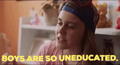 Boys Are So Uneducated GIFs - Get the best GIF on GIPHY