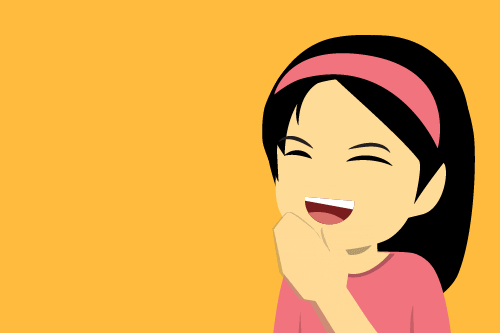 Happy Joke GIF by Eko and Miya - Find & Share on GIPHY