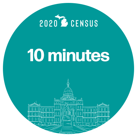 Census 2020 Countmein Sticker by Michigan Census for iOS & Android | GIPHY