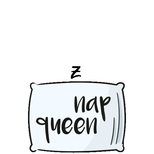 Sleepy Queen Sticker by wendweb for iOS & Android | GIPHY