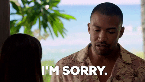 Sorry Apology GIF by ABC Network - Find & Share on GIPHY