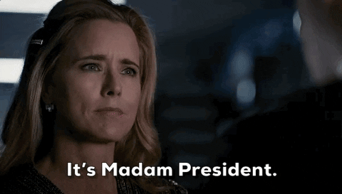 Madam President Cbs GIFs - Get the best GIF on GIPHY