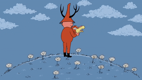 Adventure Time Deer Gif