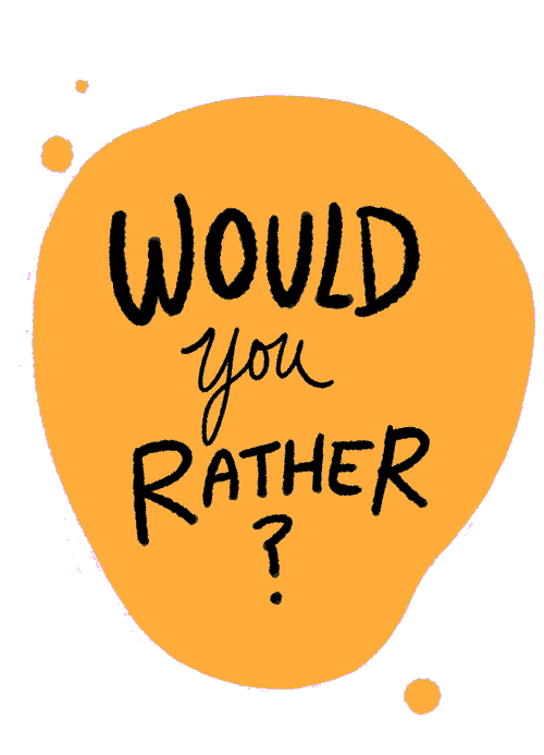 Would You Rather Sticker for iOS & Android | GIPHY