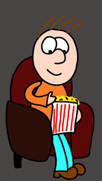 Watching Movie Gif
