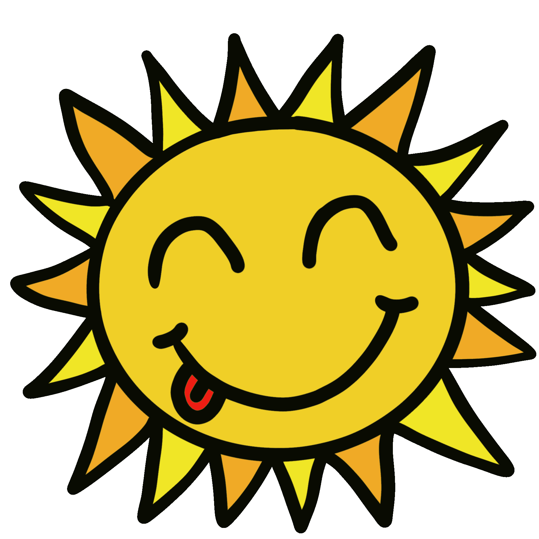 Happy Sun Sticker by Jelene for iOS & Android | GIPHY