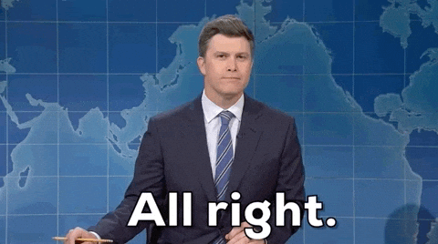 All Right Snl GIF by Saturday Night Live - Find & Share on GIPHY