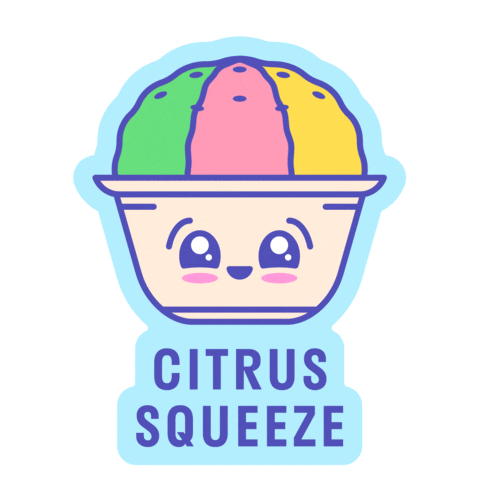 Happy Shaved Ice Sticker by cks.design for iOS & Android | GIPHY