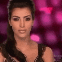 Kim Kardashian Smile Gif