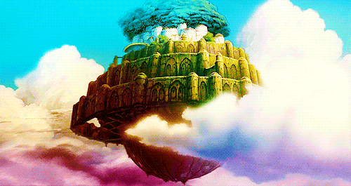 Castle In The Sky GIFs - Get the best GIF on GIPHY