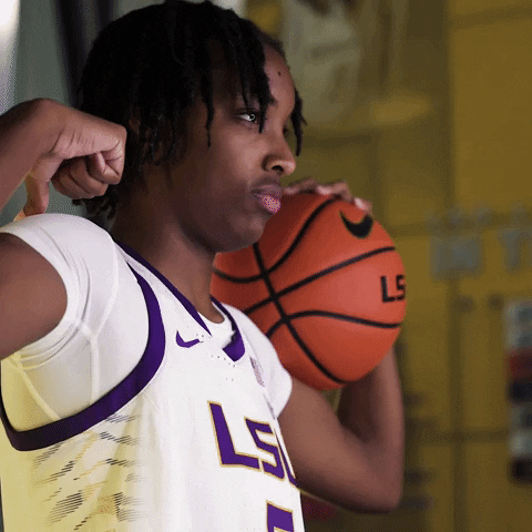 Womens Basketball Sport GIF by LSU Tigers - Find & Share on GIPHY