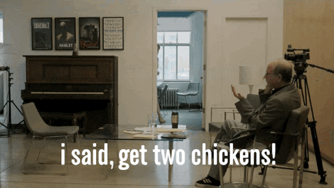 Two Chickens GIFs - Get the best GIF on GIPHY