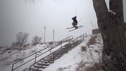 Skiing Gif