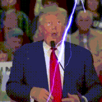 Donald Trump Lightning Strike GIFs - Find & Share on GIPHY