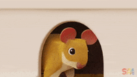 Scared Mouse Gif