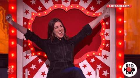 Happy Wahoo GIF by Red Nose Day - Find & Share on GIPHY