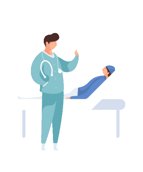 Sick Doctor Sticker by UNIQA for iOS & Android | GIPHY