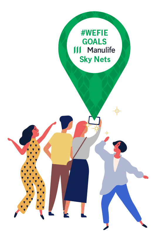 Selfie Manulifeskynets Sticker by Manulife Singapore for iOS & Android ...