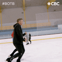 Ice Skating Fall Gif
