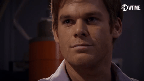 Dexter Smile Gif