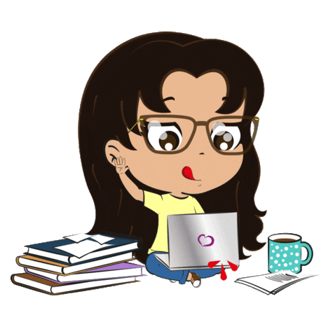 Girl Working Sticker for iOS & Android | GIPHY