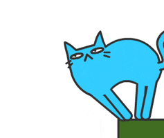 Crazy Blue Cat GIFs on GIPHY - Be Animated