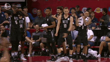 Brooklyn Nets Sport GIF by NBA - Find & Share on GIPHY
