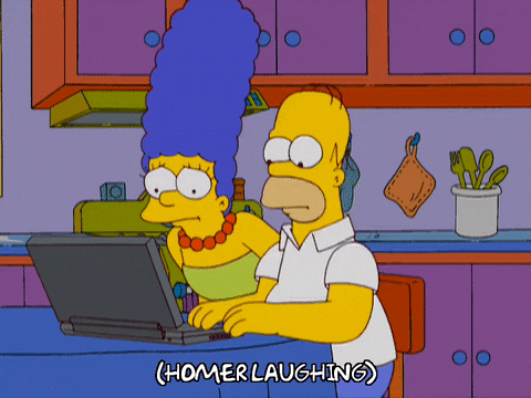 Homer-laugh GIFs - Get the best GIF on GIPHY