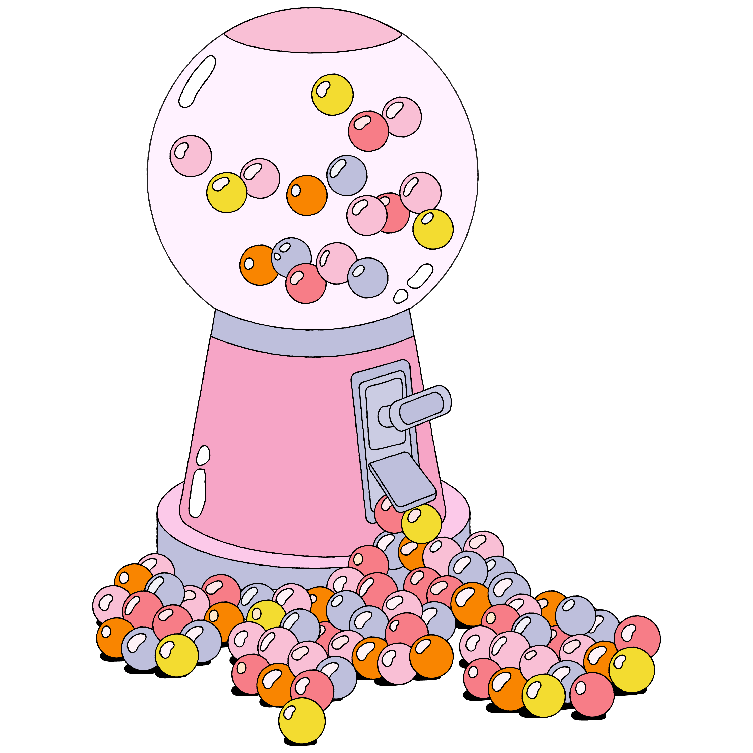 Chewing Gum Candy Sticker by mnnfrr for iOS & Android | GIPHY