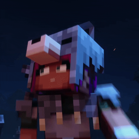 Scared Video Game GIF by Minecraft - Find & Share on GIPHY