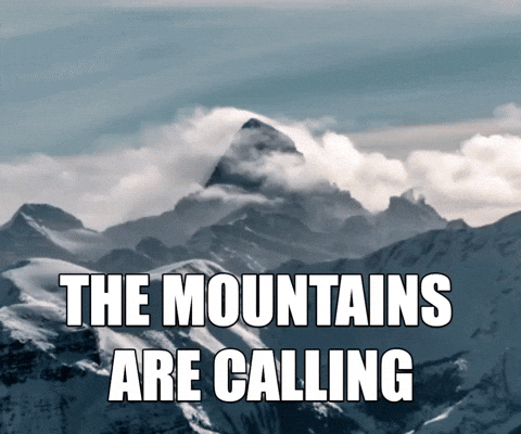 Mountain GIF by Sunshine Village - Find & Share on GIPHY