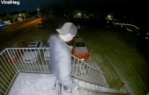 Guy Slips And Slides Down Icy Stairs GIFs - Get the best GIF on GIPHY