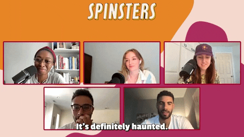 Spinsters Podcast GIFs on GIPHY - Be Animated