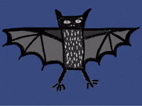 Flying Bat Gif