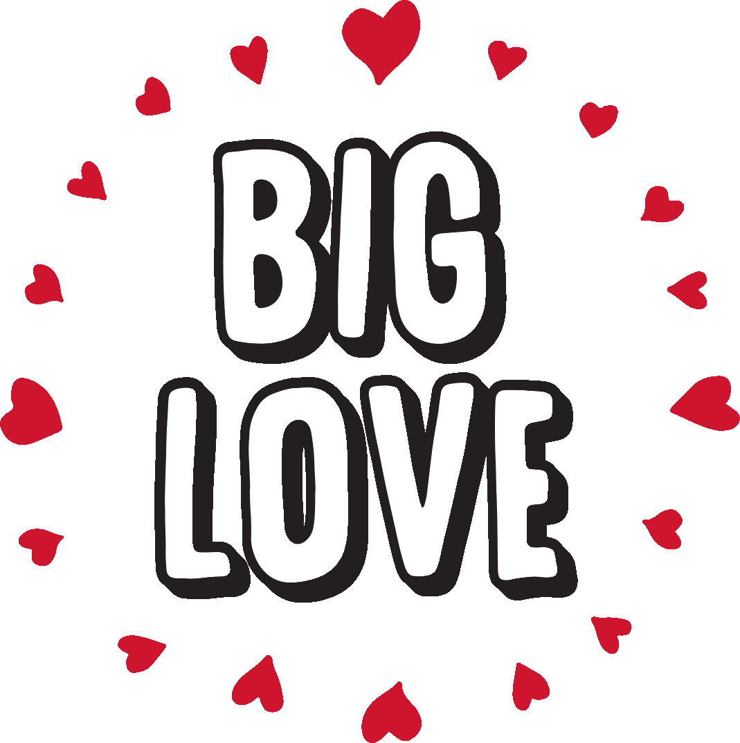 Big Love Bigc Sticker by bigchefscafe for iOS & Android | GIPHY