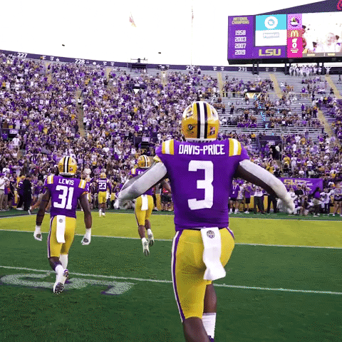 Lsu Football Win GIF by LSU Tigers - Find & Share on GIPHY