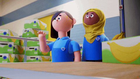 Banana Store GIF by Kroger - Find & Share on GIPHY