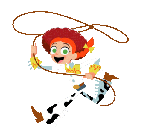 Toy Story 4 Jessie Sticker by Disney Europe for iOS & Android | GIPHY