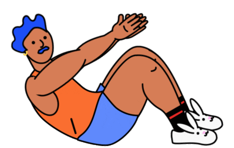 Work Out Exercise Sticker by MTV International for iOS & Android | GIPHY